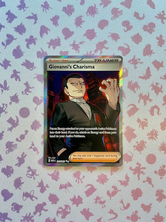 Pokemon 151 Giovanni's Charisma EN (Neu (gemäss Beschreibung)) in Grabs ...