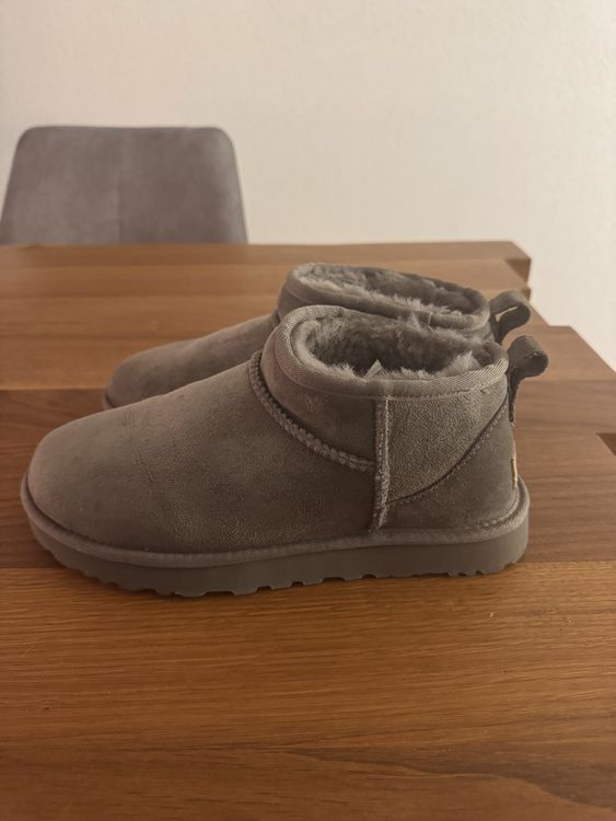 Ugg Boots Gr. 39 Grau, Mini Boots, Winter, Top Zustand! (54) (Gebraucht ...