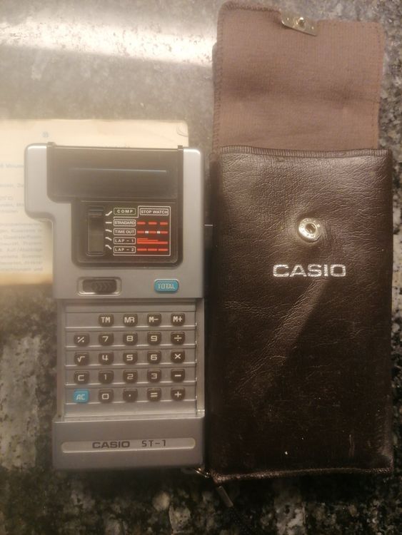 Vintage Casio ST-1 Taschenrechner (Gebraucht) in Villmergen für CHF 12 ...