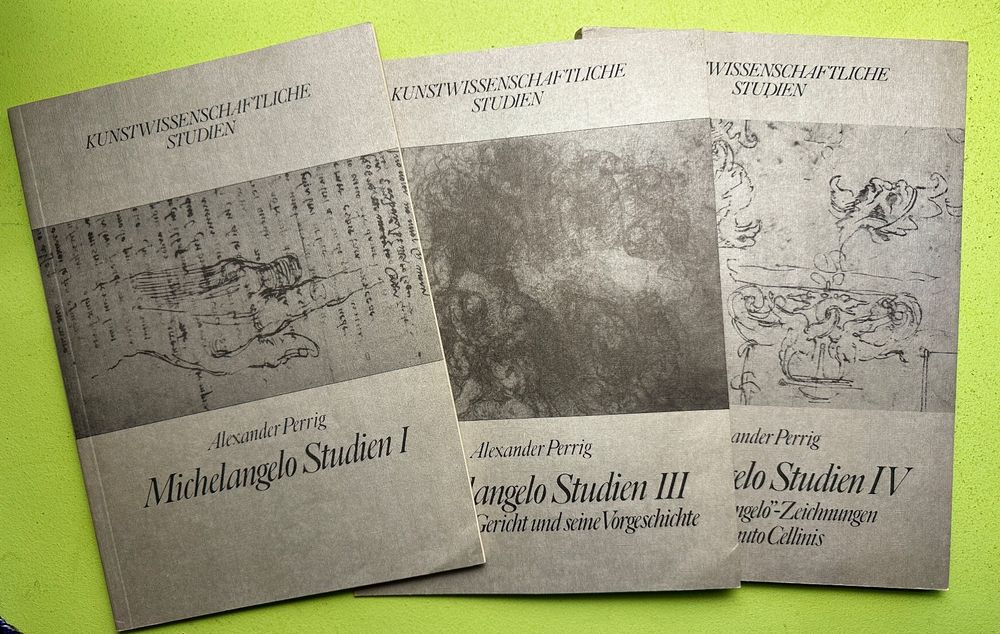 Alexander Perrig: Michelangelo Studien I, III, IV. (Gebraucht) in ...