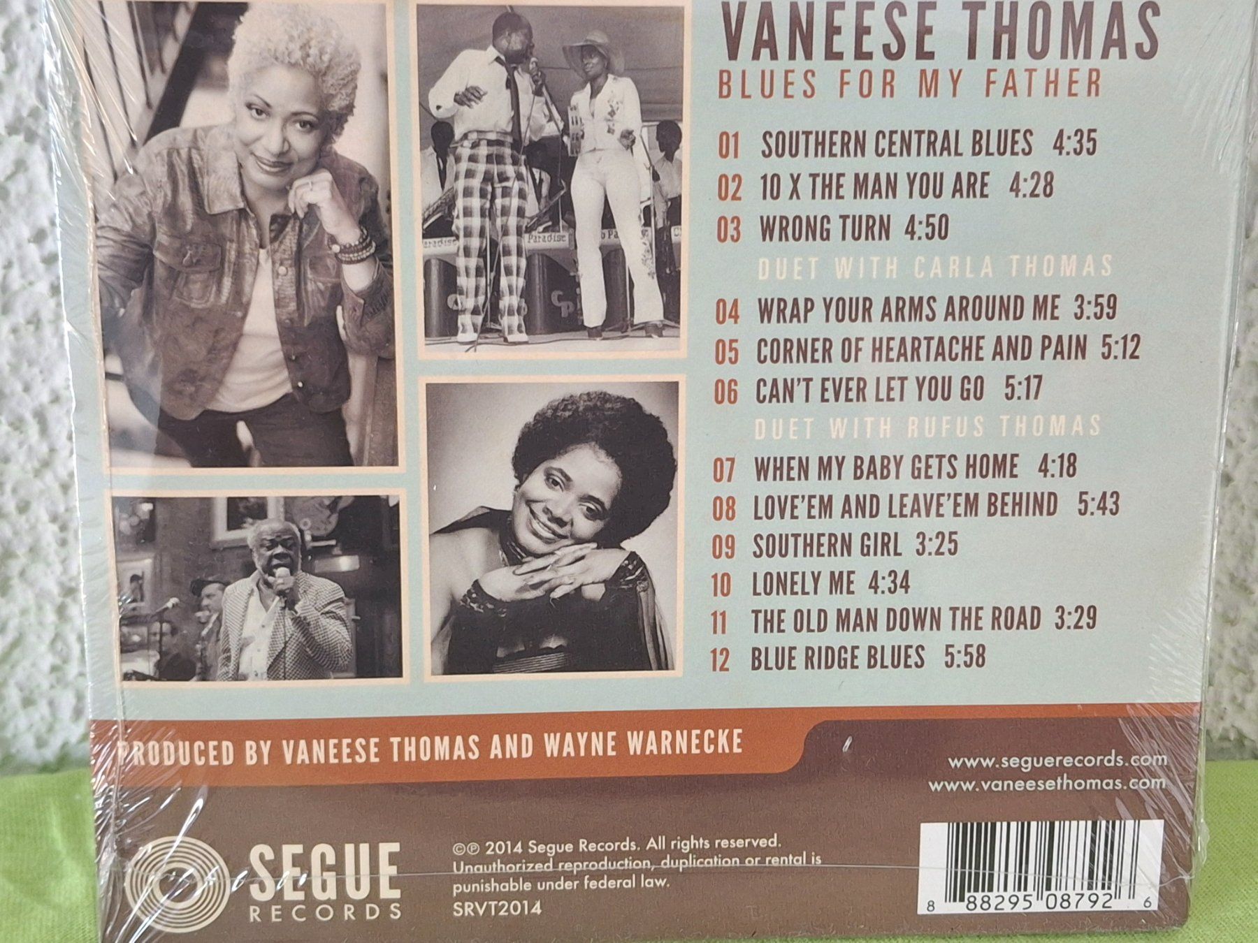 CD Vaneese Thomas – Blues For My Father / Neu Versiegelt 🔴 (Gebraucht ...