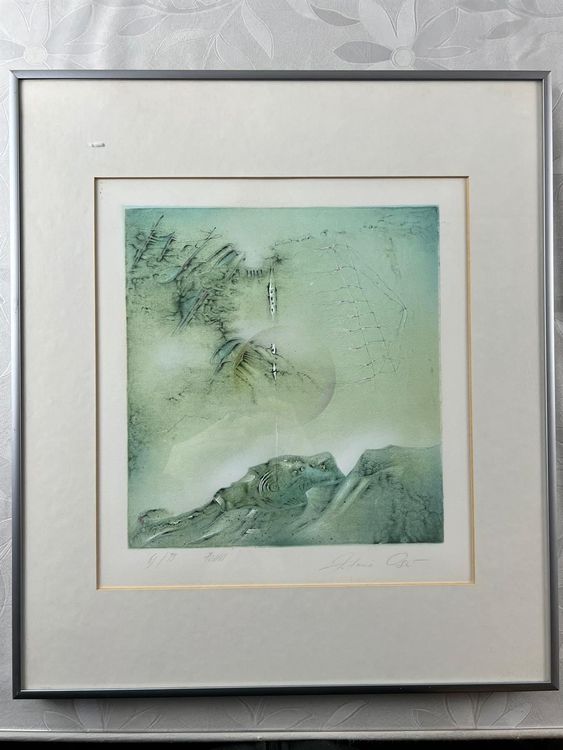 interessant Litho handsigniert. (Gebraucht) in Neuhausen am Rheinfall für CHF 10 – mit Lieferung ...