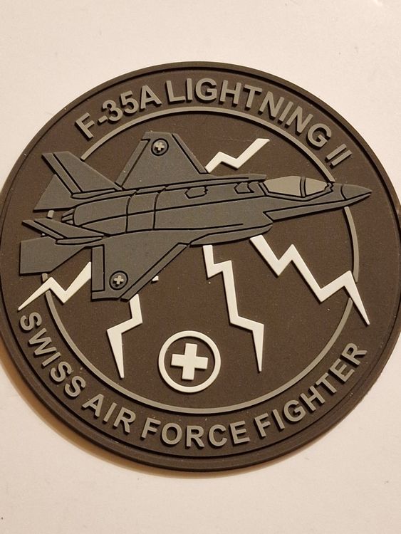 Luftwaffe Badge FA-35 SWISS AIR FORCE PVC (Gebraucht) in Nyon für CHF 7 ...