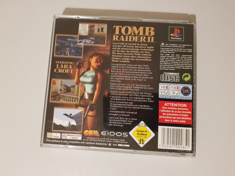 Tomb Raider 2 /PS1 | Kaufen auf Ricardo