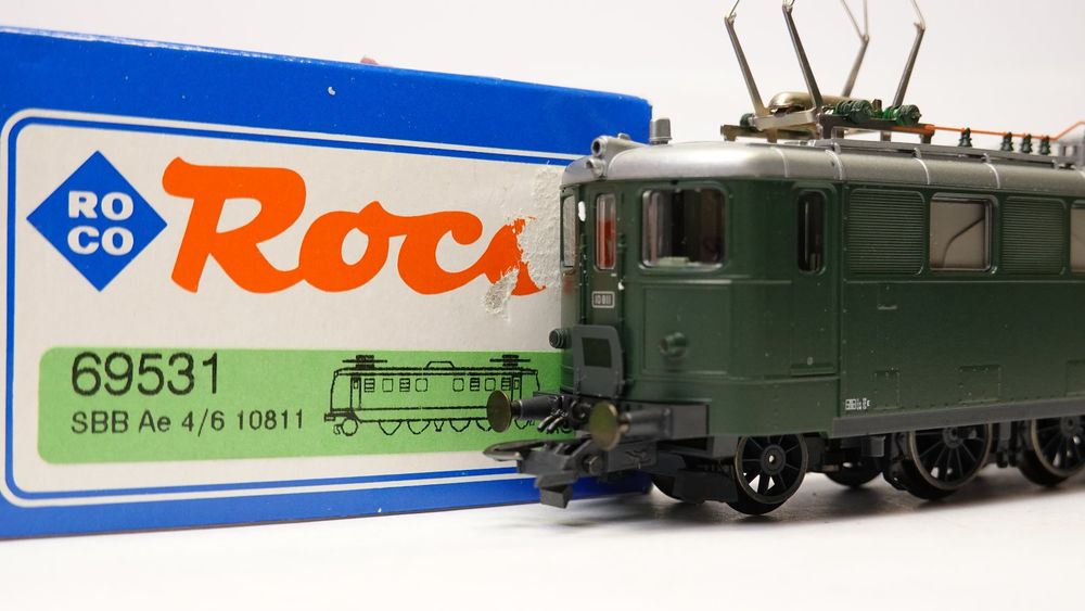 e4 Roco 69531 SBB Ae 4/6 10811 E-Lok grün / Dummy (Gebraucht) in Thun für CHF 69 – mit Lieferung ...