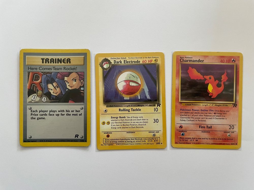 Pokémon Team Rocket Vintage Karten (Gebraucht) in Rombach für CHF 12 ...