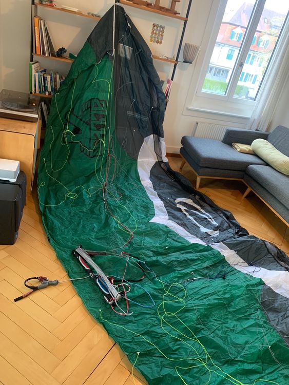 Snowkite Ozone Access 10m mit Bar | Kaufen auf Ricardo