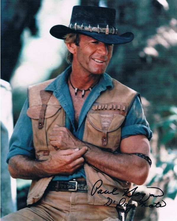 Paul Hogan 1939- Autogramm Foto 20x25cm Crocodile Dundee (Gebraucht) in ...