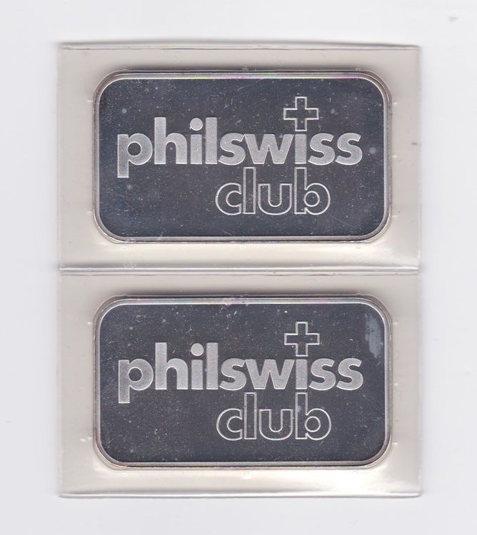 2 Silber Unzen philswiss, Barren, 62.2 Gr. Feinsilber 999.0 | Kaufen ...