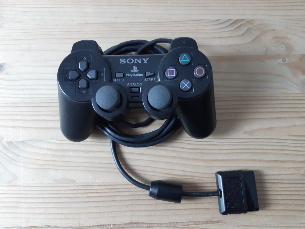 Original Sony PS2 Dualshock 2 Controller SCHWARZ | Kaufen auf Ricardo