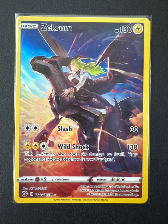 Zekrom (BRS TG05) Strahlende Sterne (EN) Pokemon (Gebraucht) in Emmen ...