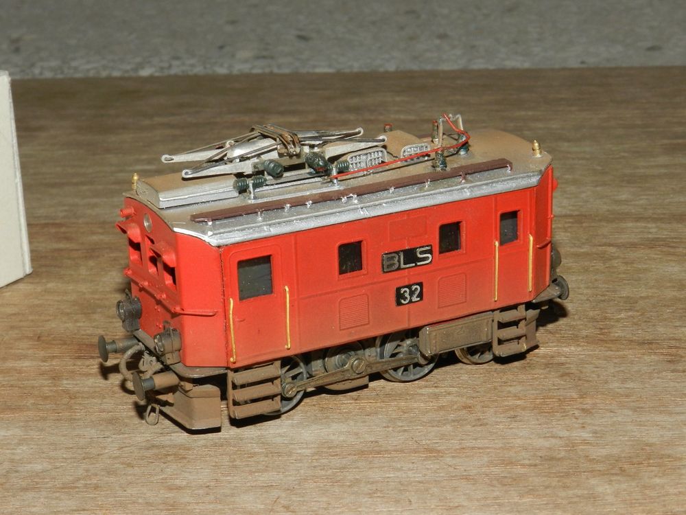 Merker + Fischer H0 GL E-Lok Rangiertraktor der BLS (Gebraucht) in Jona ...
