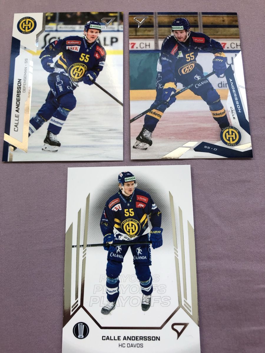 Calle Andersson HCD Hockey Card (Gebraucht) in Meierskappel für CHF 3 ...