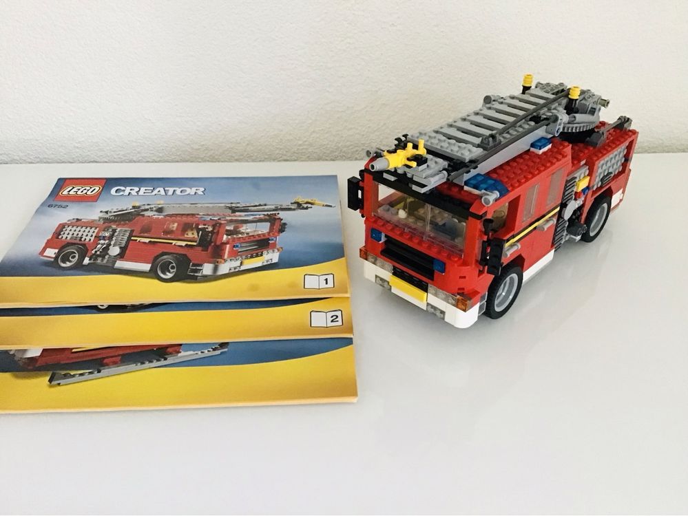 Lego Creator 6752 Feuerwehr Truck (Gebraucht) in Rodersdorf für CHF 66 ...