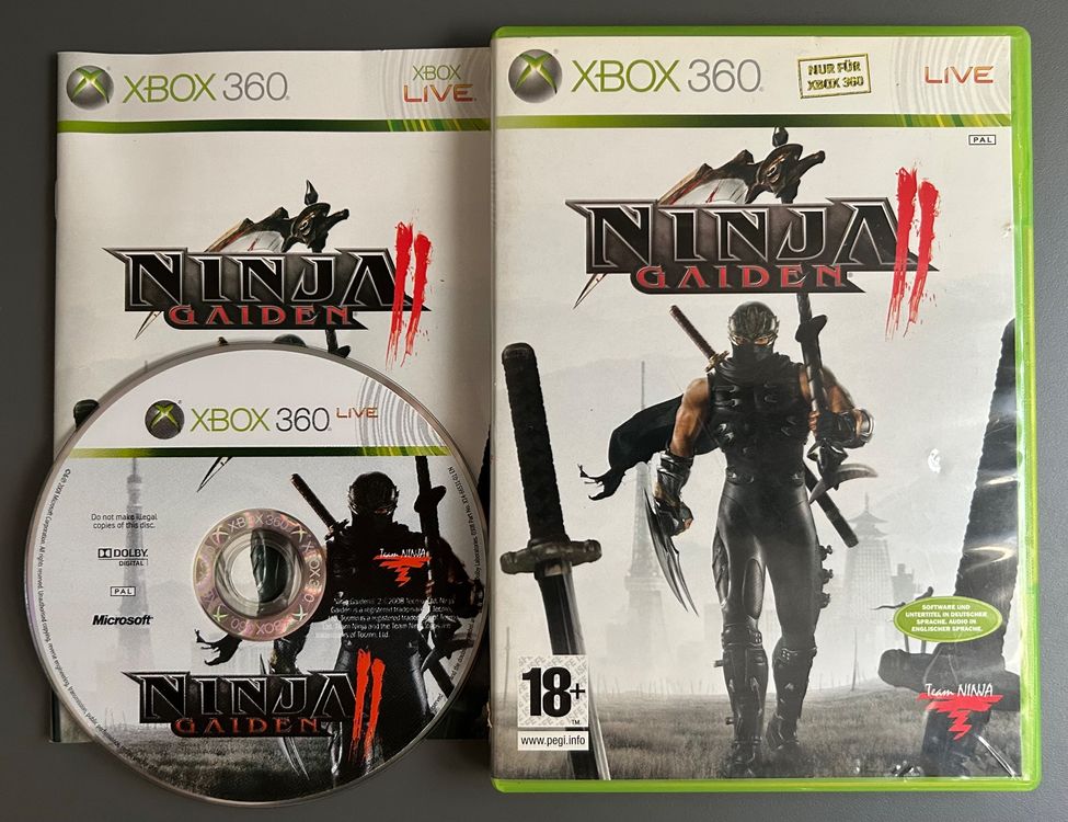 Ninja Gaiden 2 - Xbox 360 (Gebraucht) in Obfelden für CHF 14.9 – mit Lieferung auf Ricardo kaufen