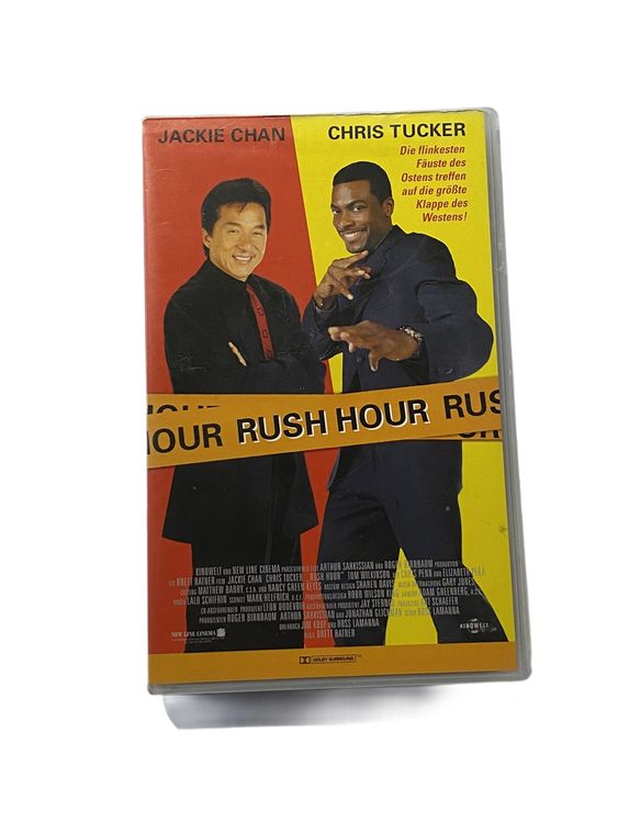 VHS Kassette "Rush Hour" mit Jackie Chan & Chris Tucker | Kaufen auf ...