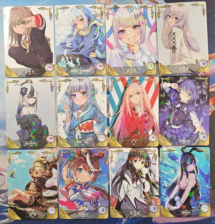 12 Cards RARE Goddess Story TCG Sexy Waifu Holo (Neu (gemäss ...