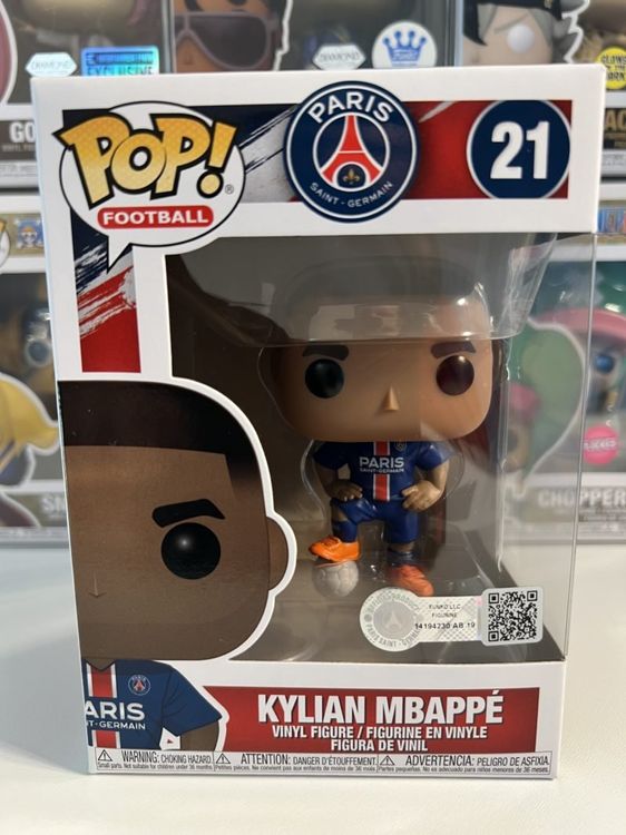 Funko POP! Football Paris Saint-Germain Kylian Mbappé (Home) (Neuf avec ...