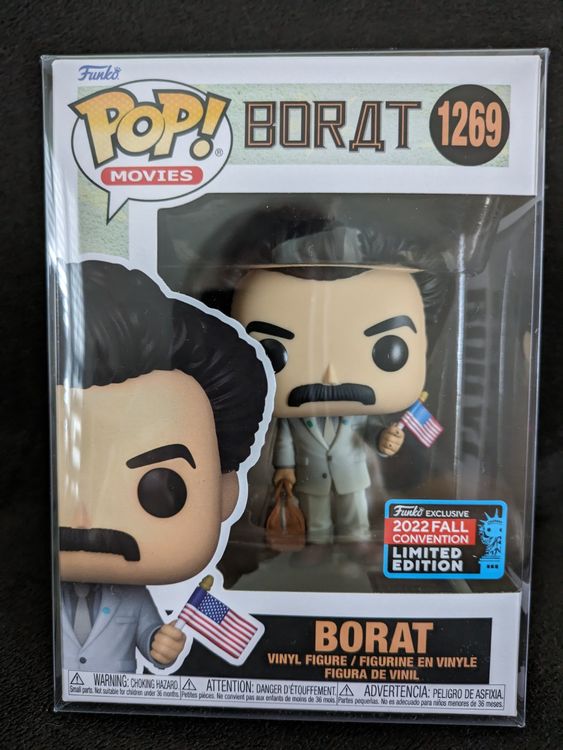 Funko Pop! Movies - Borat #1269 inkl. Protector (Neu und ...