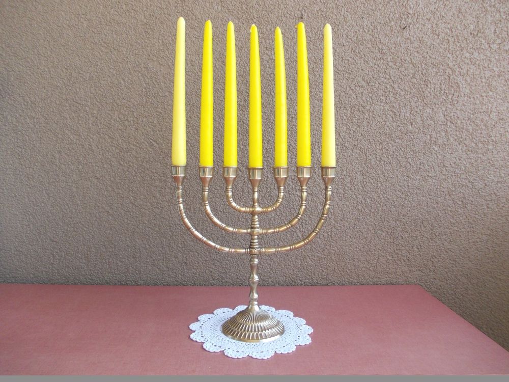 28 cm jüdischer David Messing Kerzenständer 60er/70er Jahre (Gebraucht) in Ostermundigen für CHF ...