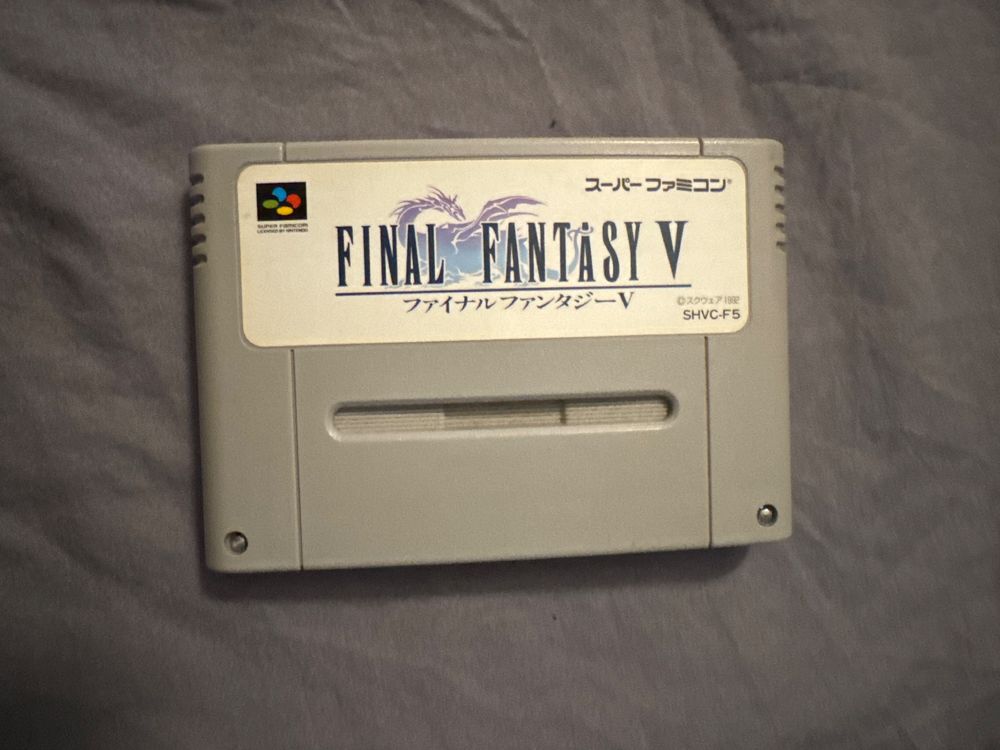 Final Fantasy V Super Famicom Modul Japan (Gebraucht) in Zürich für CHF ...