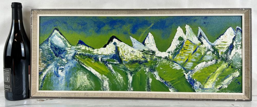 Tony Meister (1932-1995) Art Brut Gemälde (Gebraucht) in Neuhausen am Rheinfall für CHF 25 – mit ...