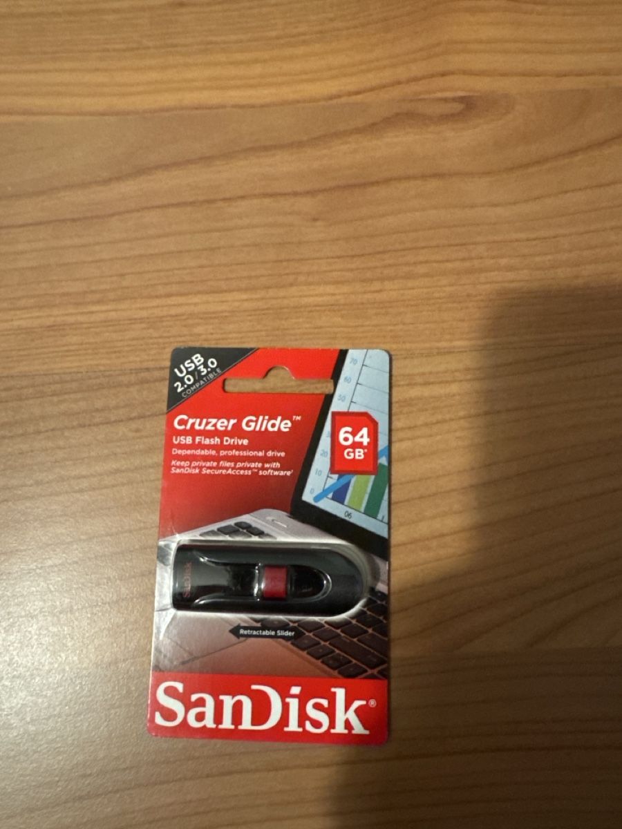 SanDisk Cruzer Glide 64GB USB Speicherstick (NEU + Garantie) (Neu und ...