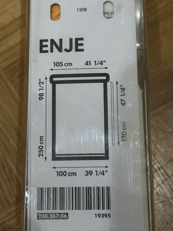 Weisses Rollo Enje von Ikea (Gebraucht) in Zug für CHF 0.5 – nur ...