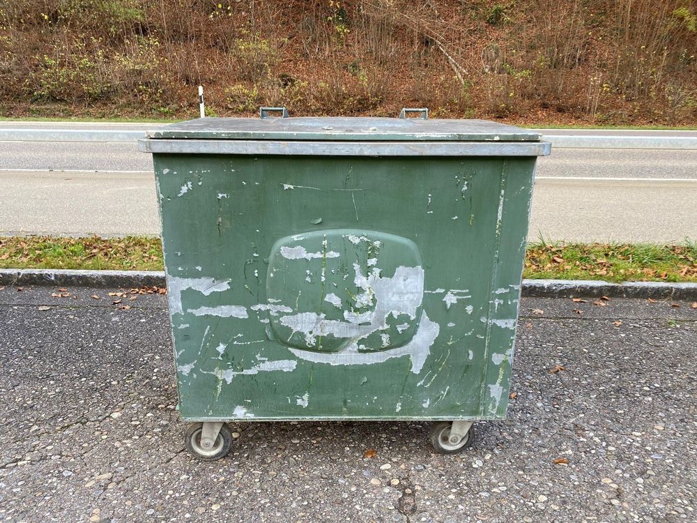Kehrichtcontainer Abfall Container 800l (Gebraucht) in Trimbach für CHF 195 – mit Lieferung auf ...