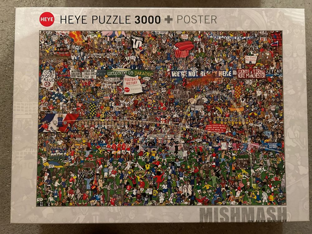 Heye 3000-er Puzzle Fussball History (Gebraucht) in Rothenburg für CHF ...
