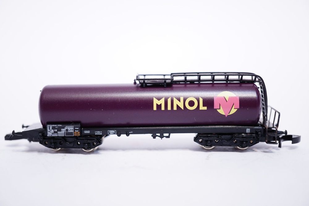 6œ Märklin 8202 DB Minol Tankwagen 4-achsig 2) | Kaufen auf Ricardo
