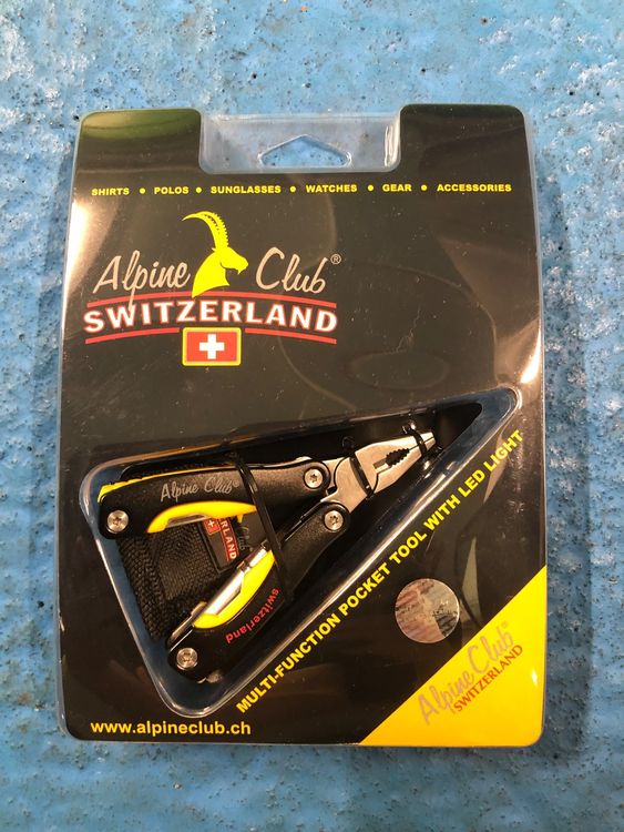 Alpine Club Switzerland Multi-Function Pocket Tool (Neu und ...