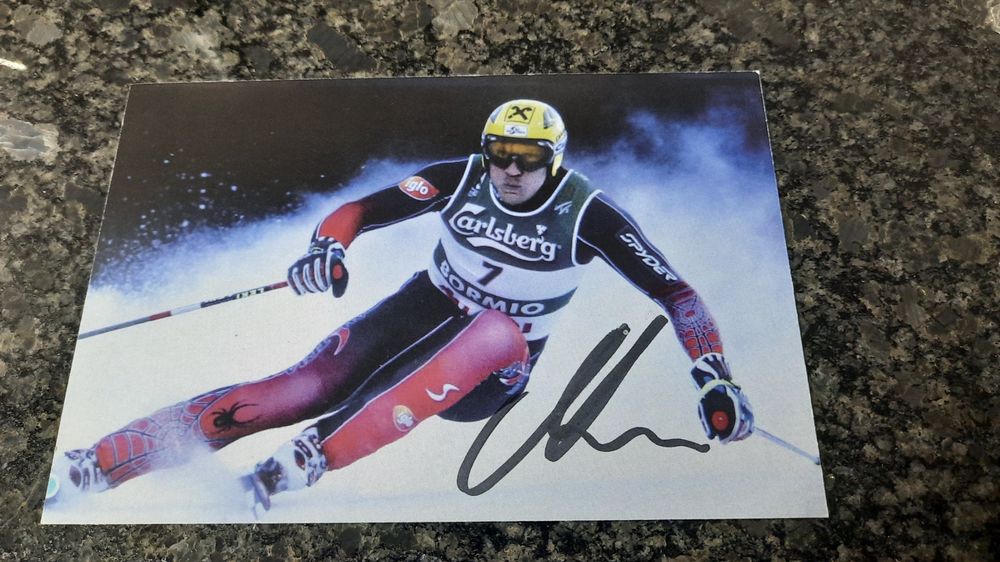 Autogrammkarte Hermann Maier (Gebraucht) in Schmerikon für CHF 8 – mit ...