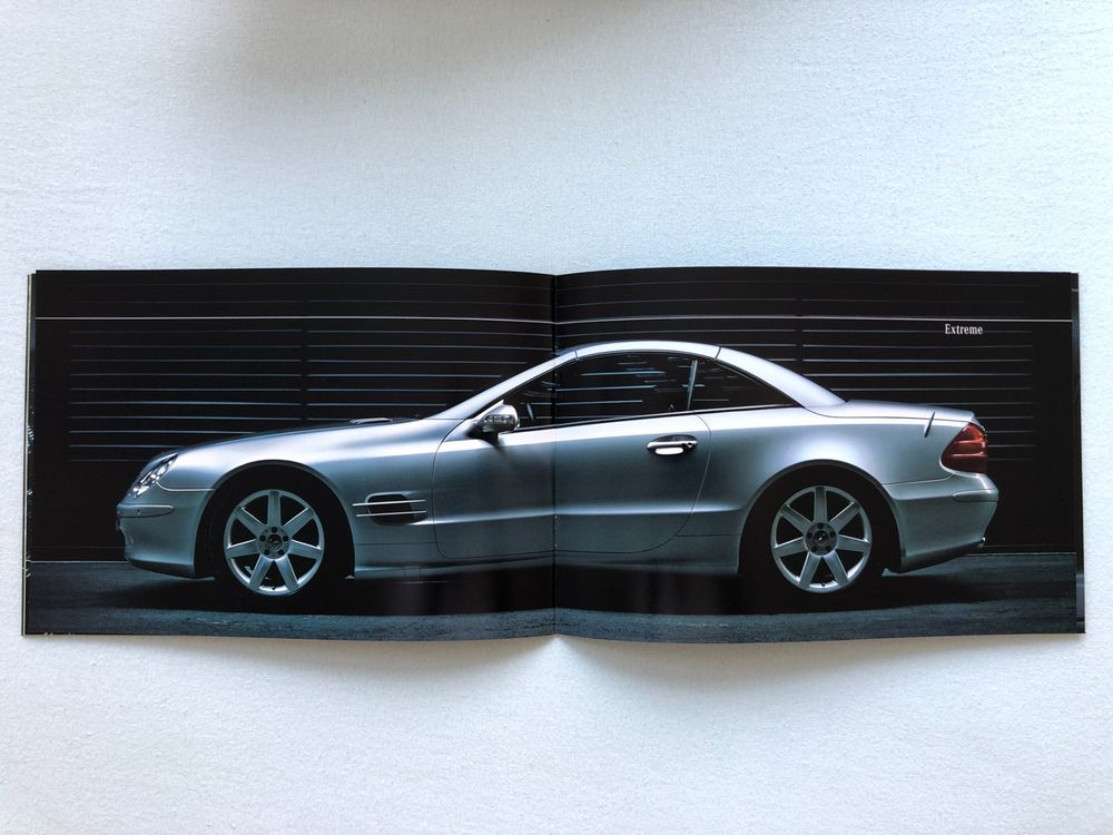 Prospekt Mercedes-Benz SL 500 & SL 55 AMG, R230, 2001, rar! | Kaufen ...