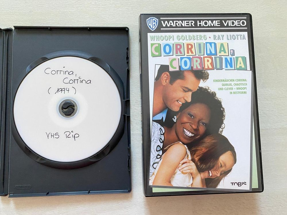 VHS Kassette + Dvd Corrina, Corrina (1994) Whoopi Goldberg (Gebraucht ...