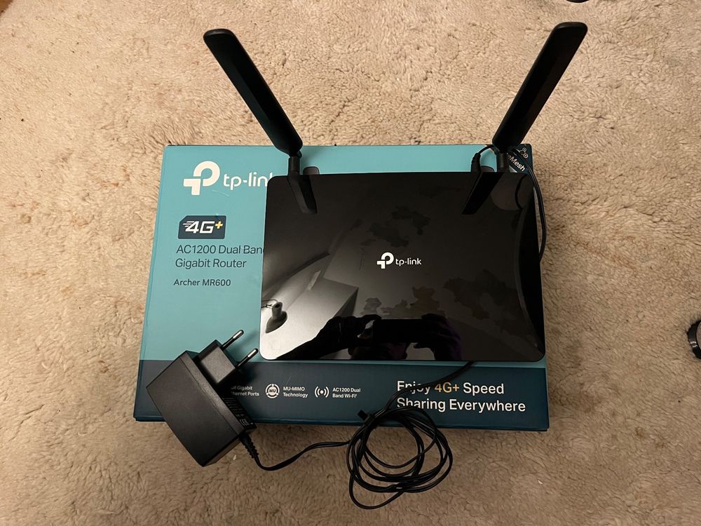 SIM Router 4G+ TP-Link Archer MR600 mit Garantie bis 08.2024 (Gebraucht ...