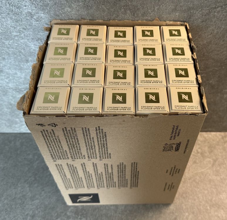 200 NESPRESSO Kaffee Kapseln Coconut Vanilla ... (Neu und ...