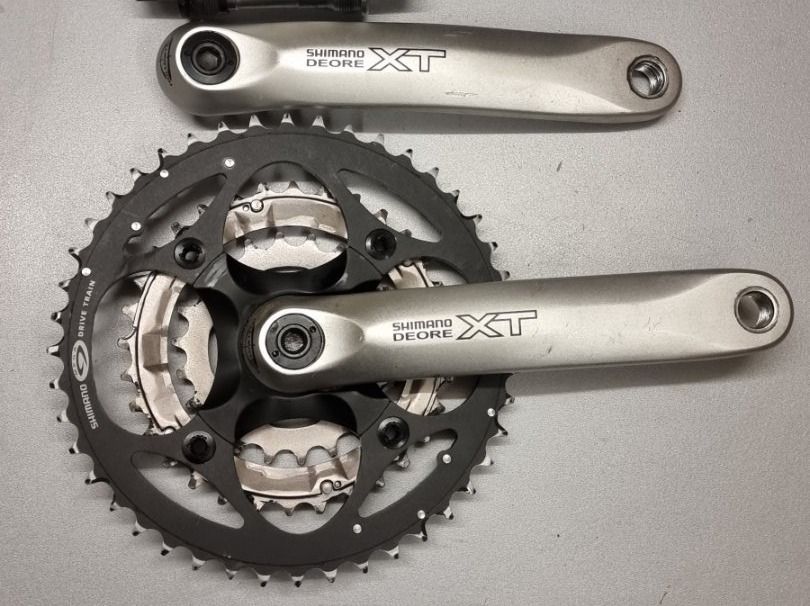 Shimano XT M751 Kurbel mit Tretlager | Kaufen auf Ricardo