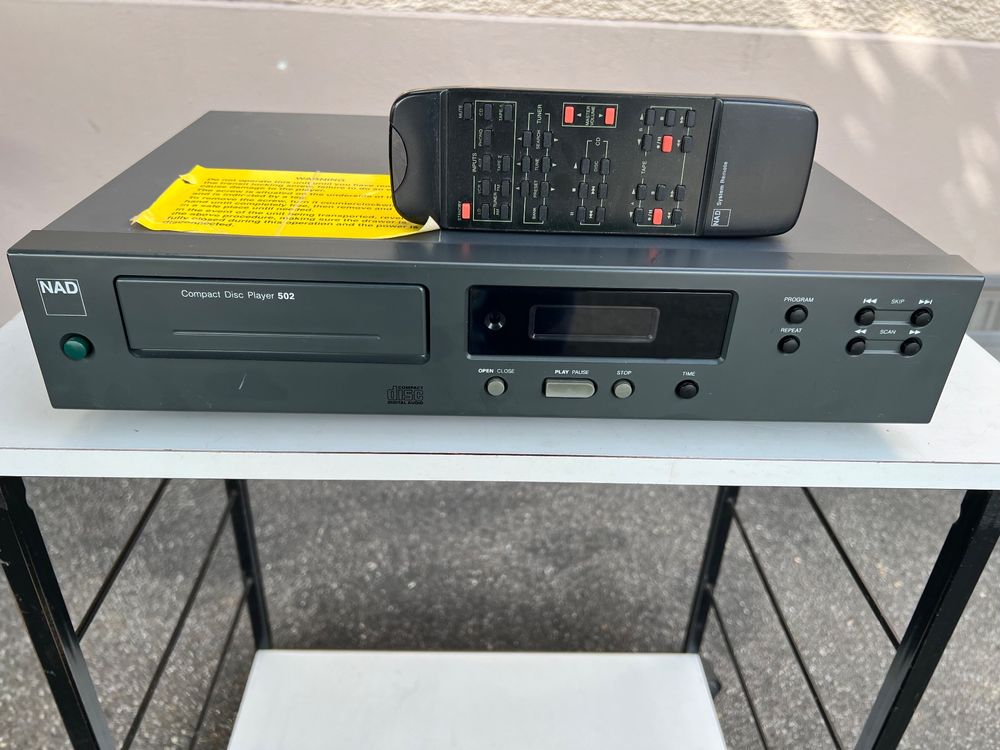 NAD 502 CD Player, Top Zustand, Inkl. Fernbedienung! (Gebraucht) in ...