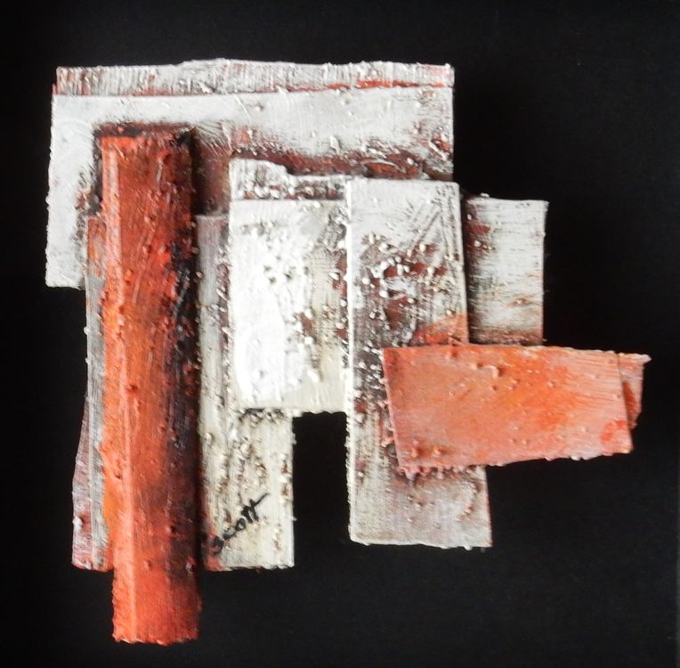 Magnifique tableau moderne et original en 3 dimensions (D'occasion) à ...
