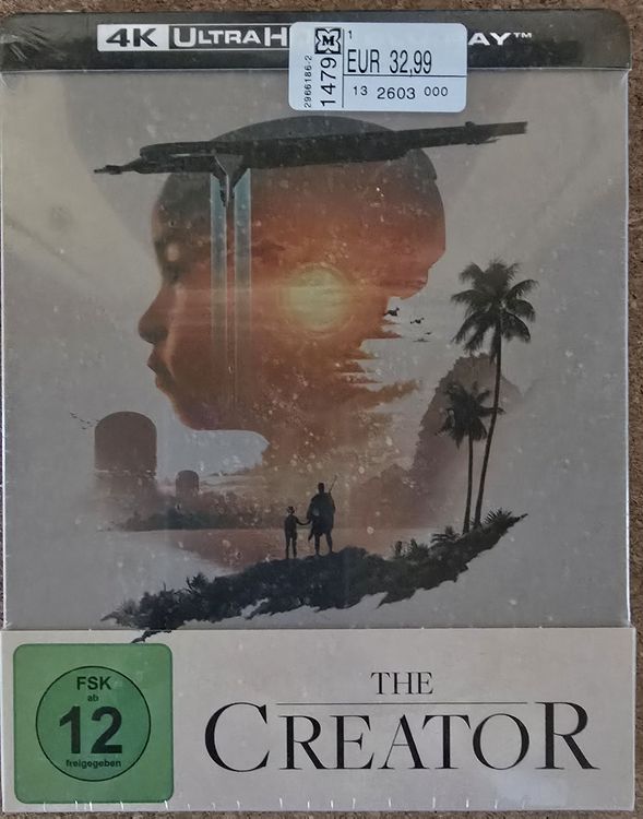 The Creator, 4K UHD Steelbook, neu/ungeöffnet (Neu und originalverpackt ...