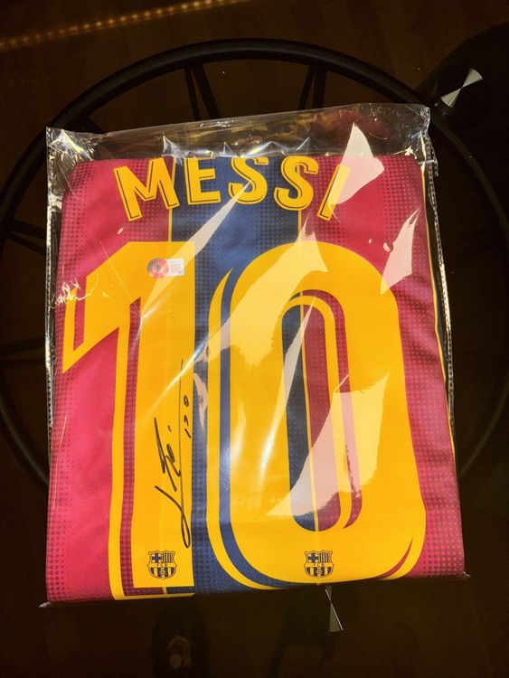 Messi Barcelona Trikot signiert (Neu (gemäss Beschreibung)) in ...
