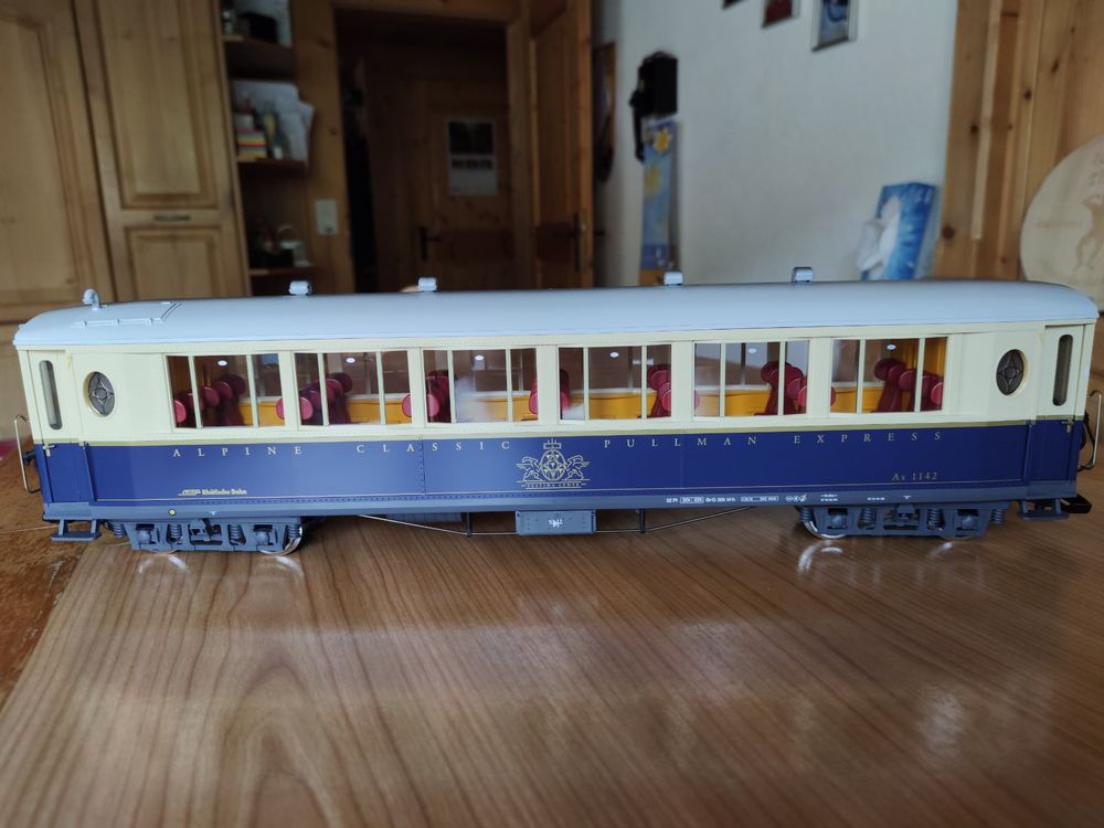 LGB 36658 RhB Pullman Express Personenwagen, drei Wagen | Kaufen auf ...