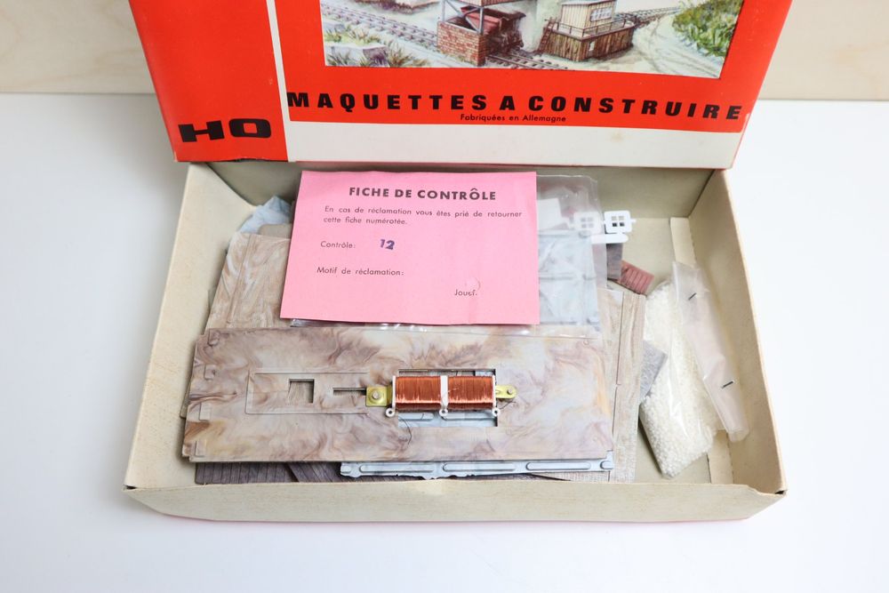 JOUEF Schotterwerk Motor Bausatz Nr. 789 - Rarität Jahr 1965 (Gebraucht ...