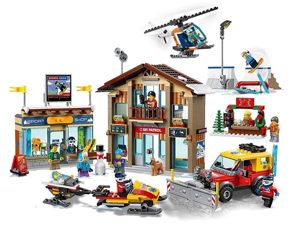LEGO CITY 60203 SKI RESORT | Kaufen auf Ricardo