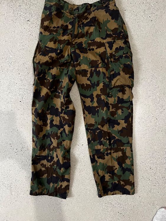 🇨🇭TAZ 90 Tarnhose–Original Schweizer Armee, Grösse 48/80 (Gebraucht) in ...