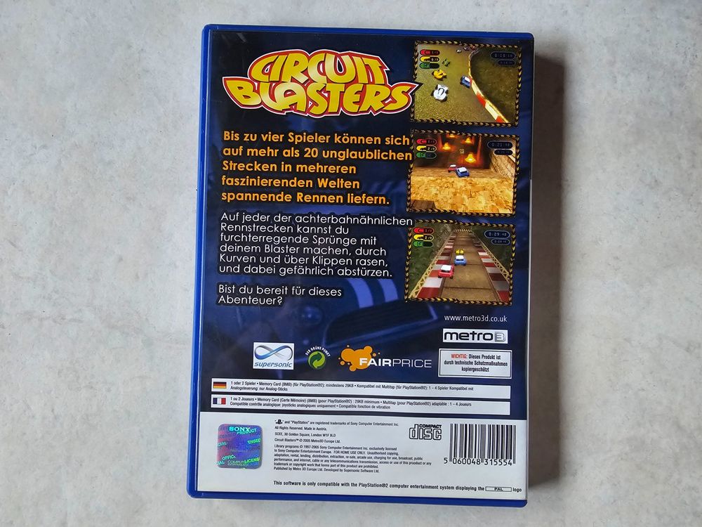 Circuit Blasters / PS2 (Gebraucht) in Schneisingen für CHF 2.5 – mit ...