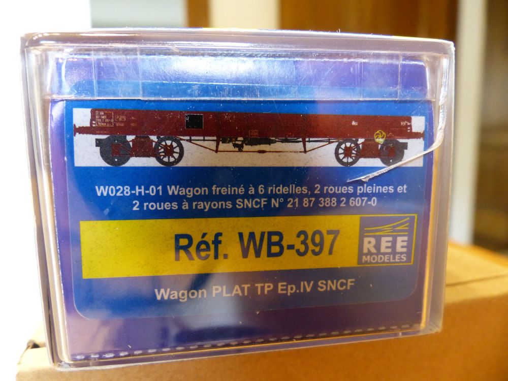 Flachwagen Ep IV SNCF 4 Achsen REE Models | Kaufen auf Ricardo