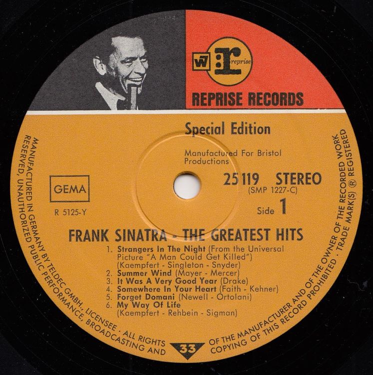 Frank Sinatra Ex-Libris Vinyl LP (Gebraucht) in Volketswil für CHF 20 ...