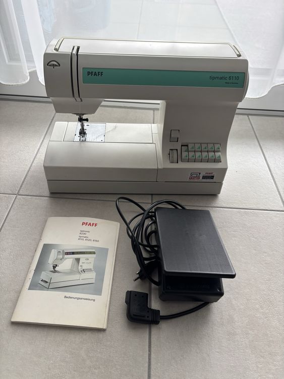 Pfaff Tipmatic 6110 - Robuste Nähmaschine in Top Zustand! (Gebraucht) in Reinach BL für CHF 81 ...